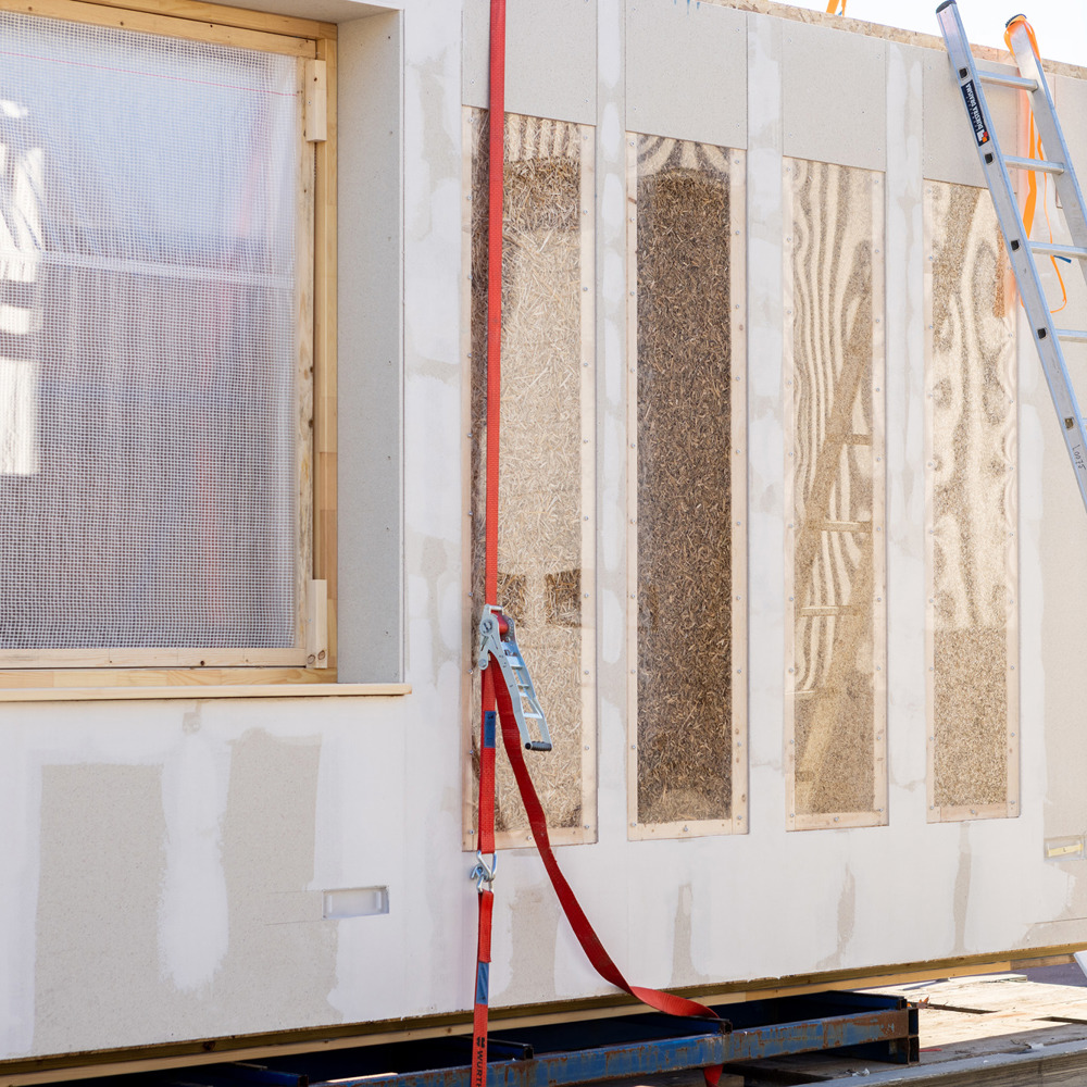 Isoleren met miscanthus - Bouwgroep Dijkstra Draisma