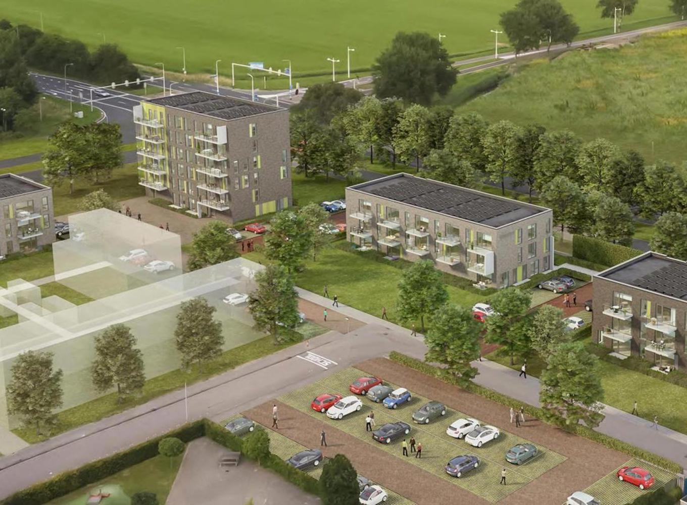 Nieuwbouw 64 appartementen Sperwerstraat, Alkmaar - Bouwgroep Dijkstra Draisma